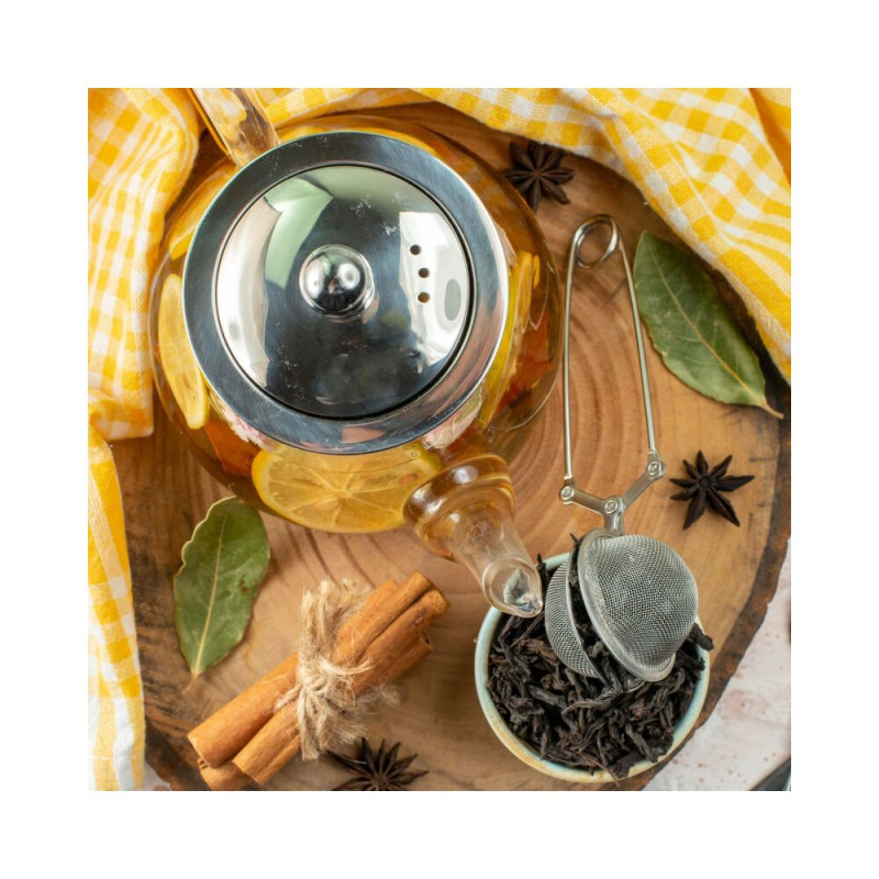 Nerezové sítko na čaj SPRINGOS IDEA - Springos.cz