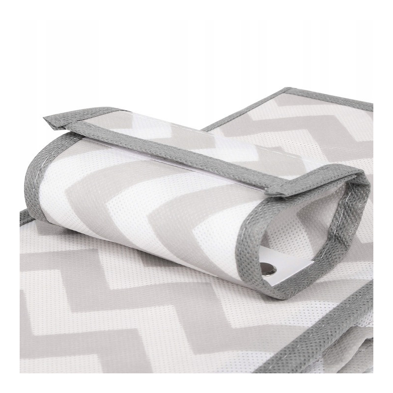 Závěsný organizér 10 polic, šedo-bílý SPRINGOS HA3036 - Springos.cz